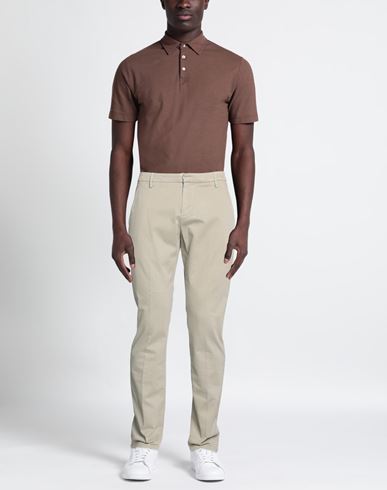 DONDUP man pants khaki size 35 cotton, elastane